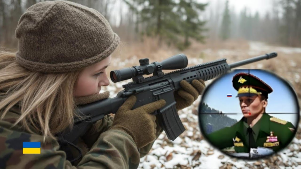 TODAY, JULY 3!! Ukraine's best female sniper successfully targets 3 ...