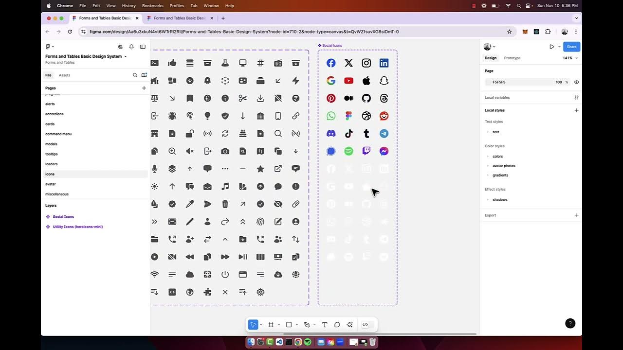Tool tip, loader, icon, avatar, and miscellaneous components - Forms & Tables design system ...