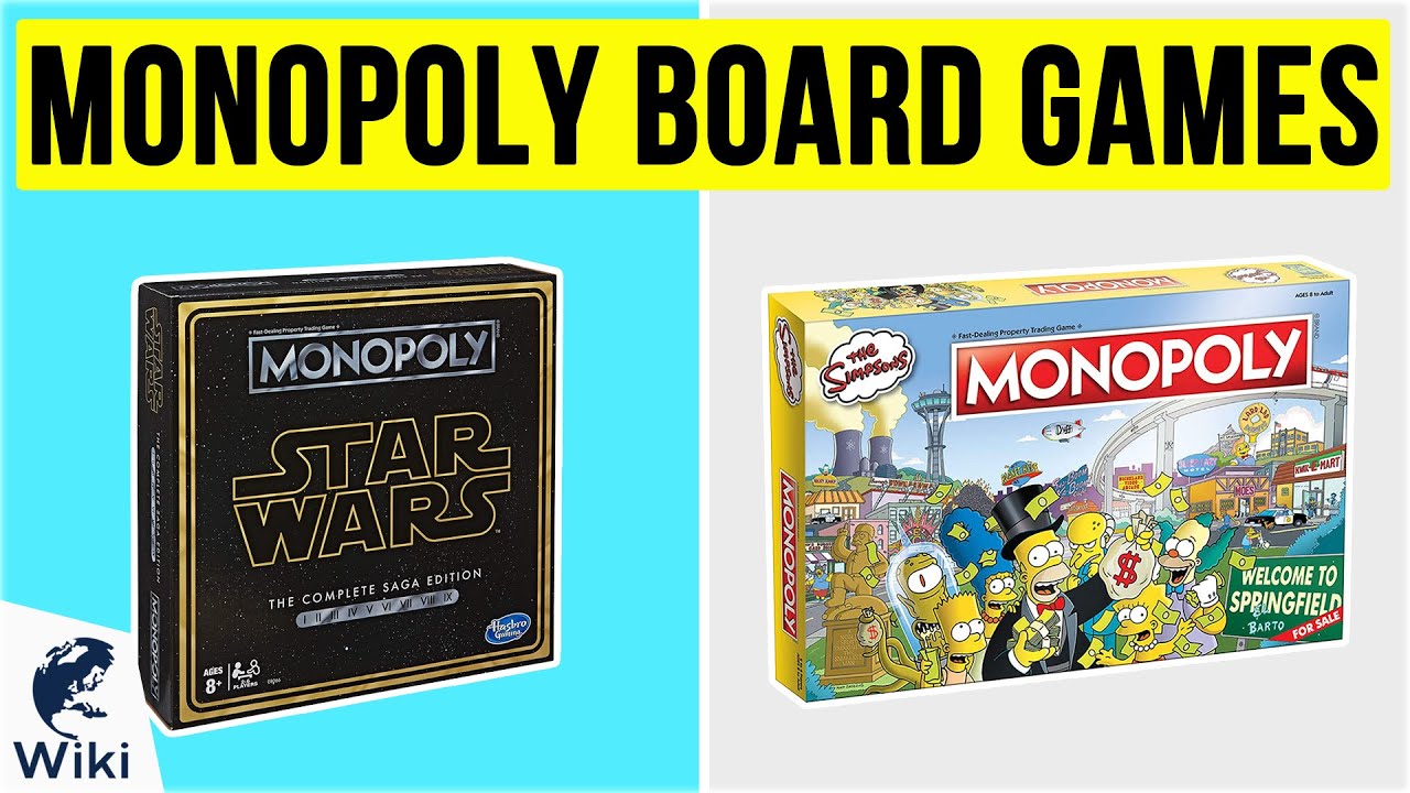 10 Best Monopoly Board Games 2020 - YouTube