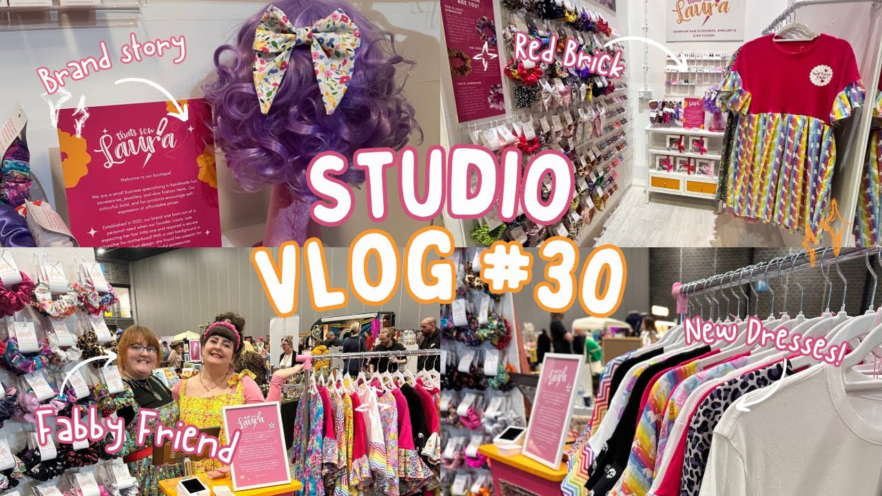 Studio Vlog #30 - Prepping for Good Market XL - YouTube