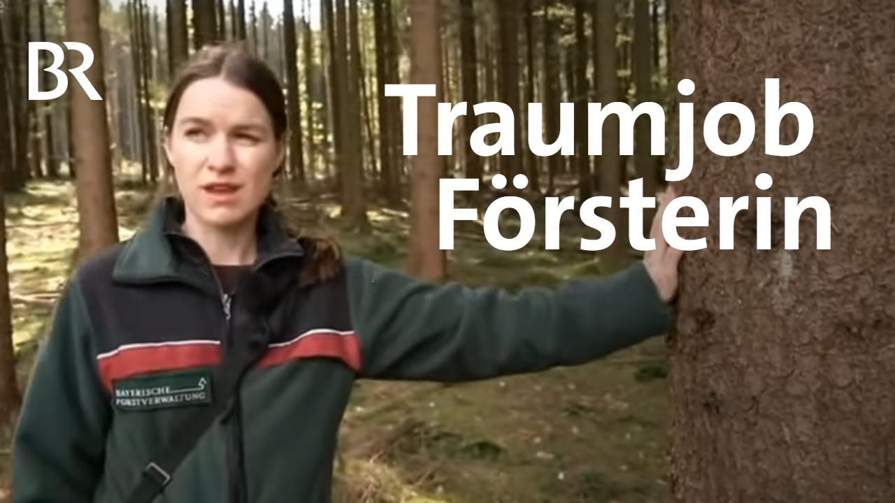 Den Wald im Blick: Försterin Julia Bischof | Wir in Bayern | BR - YouTube