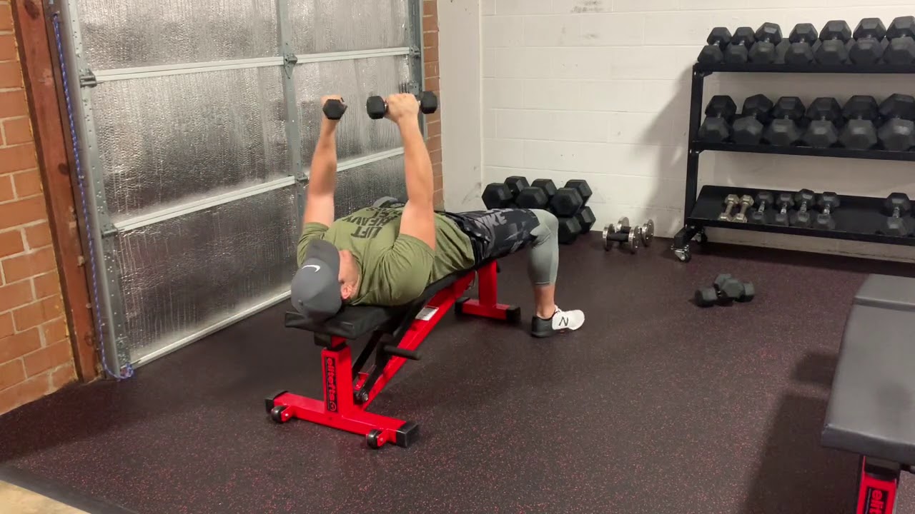 Supine Y Chest Fly - YouTube