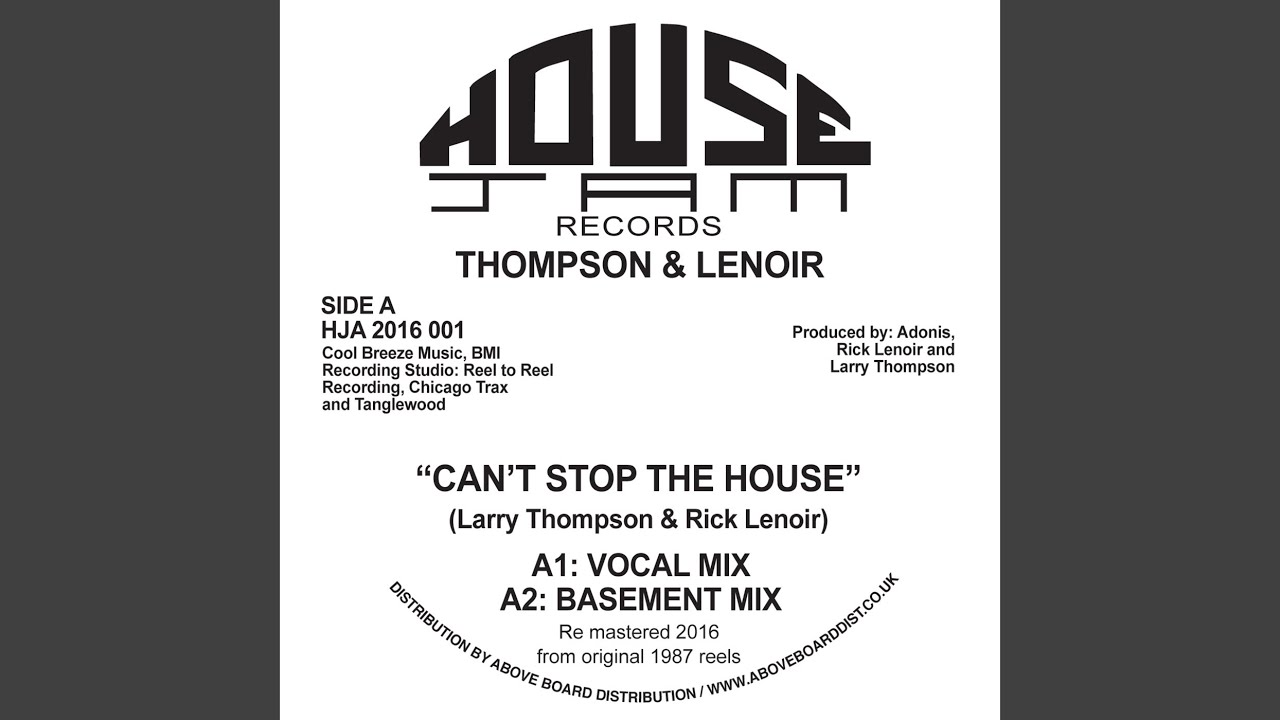 Can't Stop The House (Basement Mix) - YouTube