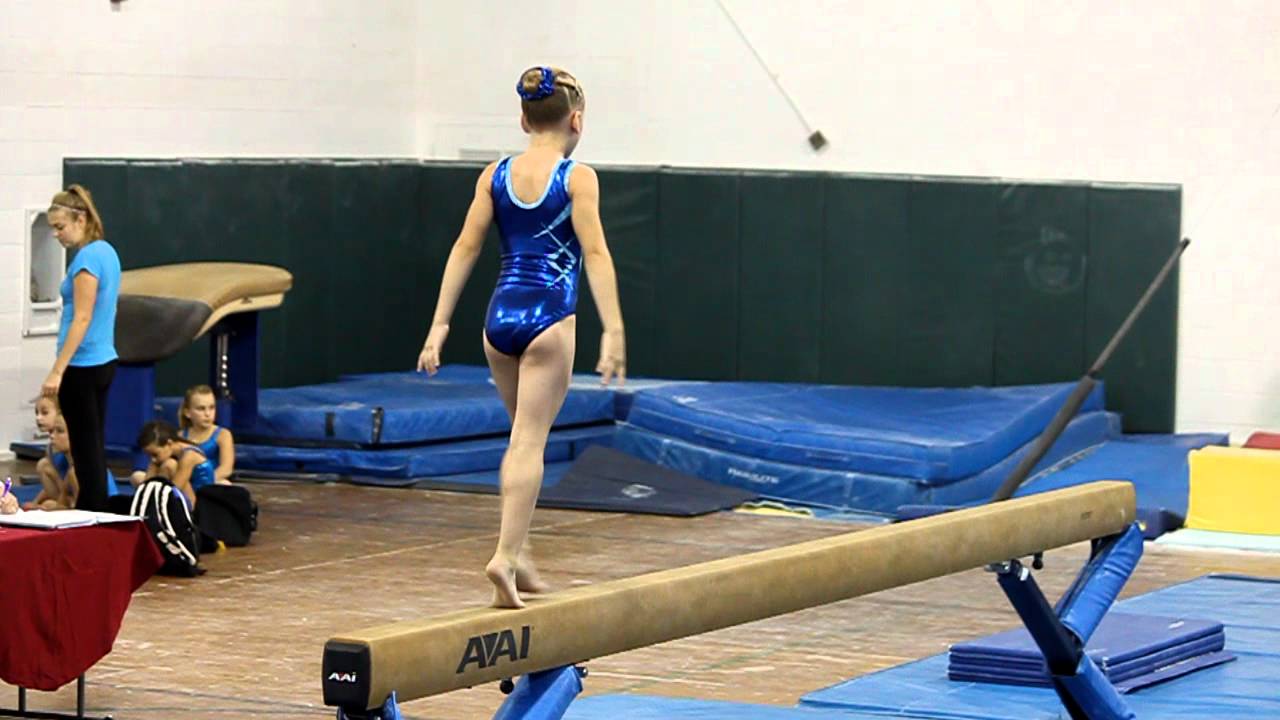 Kayla's Level 4 Beam Routine - Season Premiere Invitational - YouTube