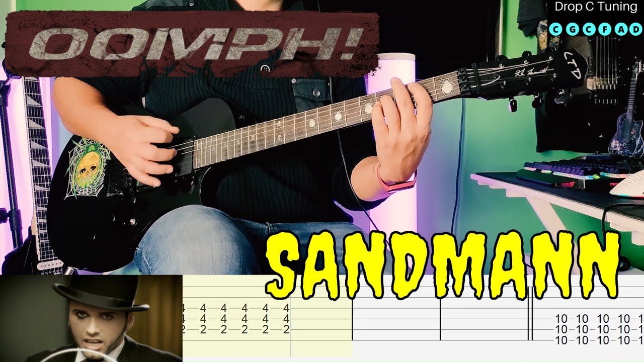 Oomph! - Sandmann |Guitar Cover| |Tab| - YouTube