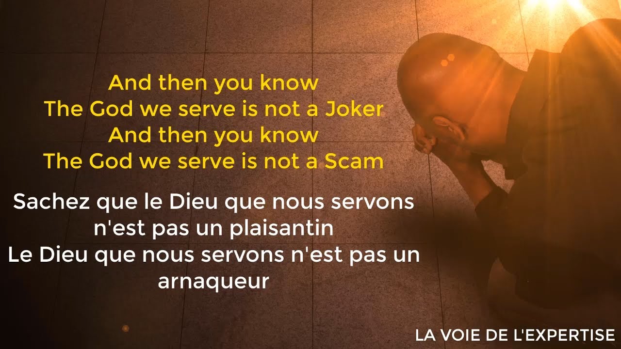 MINISTER GUC - God is helping us - Lyrics Francais - YouTube