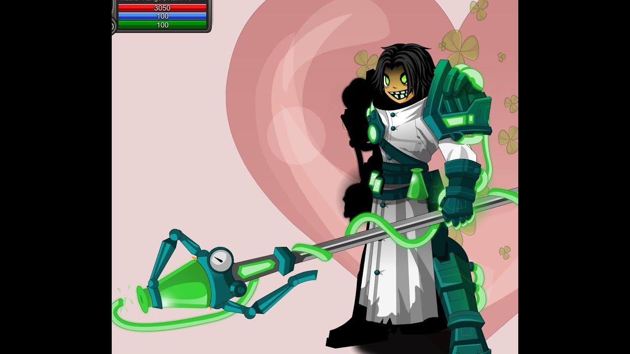 aqw mad scientist armor (rare) review - YouTube