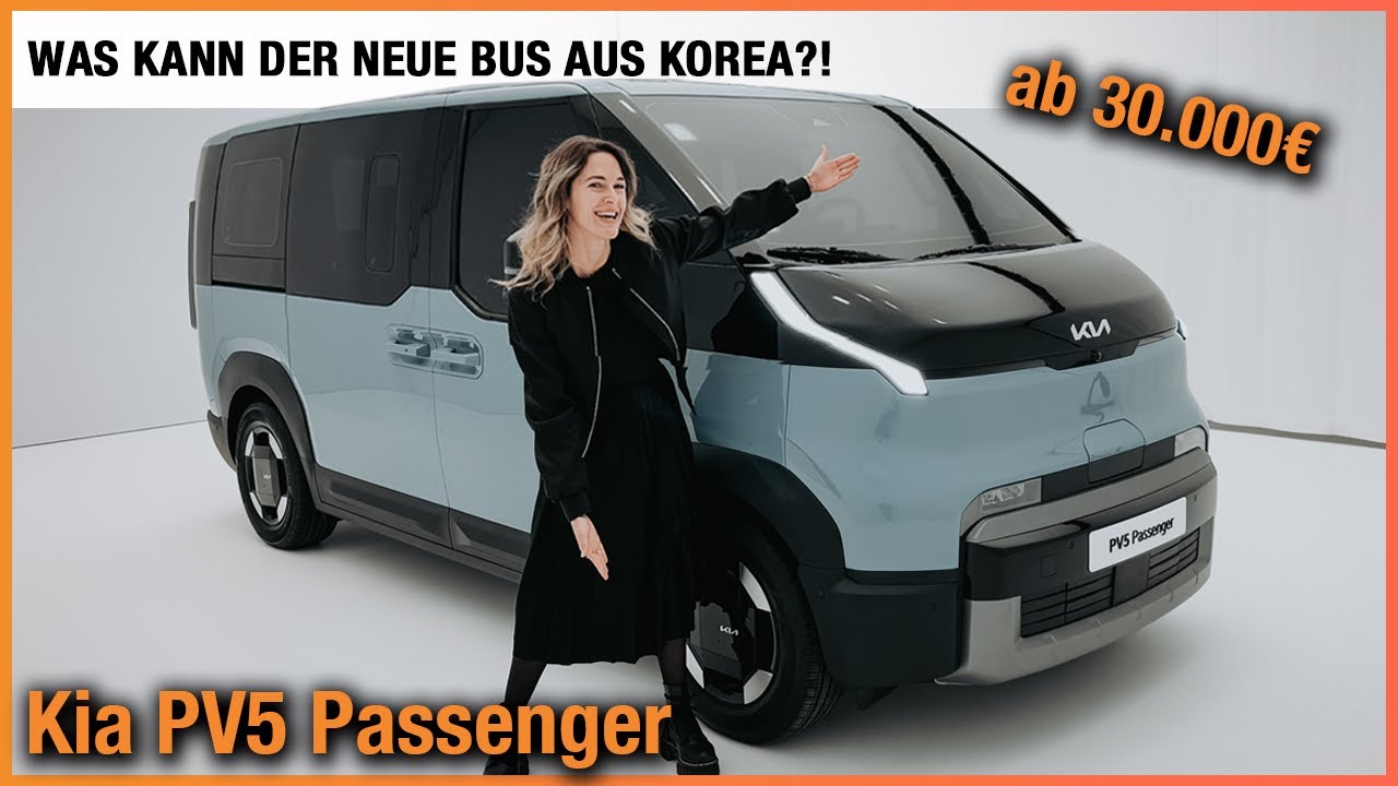 Stilvolle Kia Bus 7 Sitzer Bilder