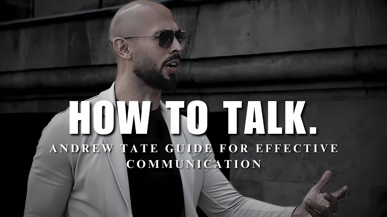 How To Speak Like a Top G.! Andrew Tate's Guide to Effective ...