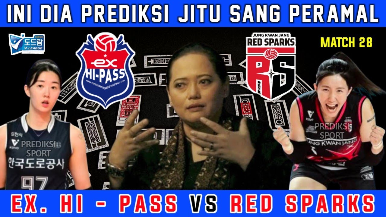 KLASEMEN TERBARU EXPRESWAY HI-PASS VS RED SPARKS LIGA VOLI KOREA 2025 ...