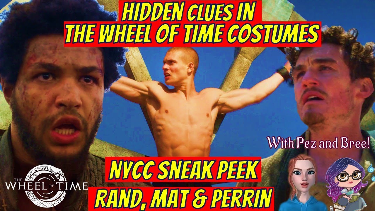 Hidden Details in the NYCC Sneak Peek Wheel of Time Costumes: Rand, Mat ...