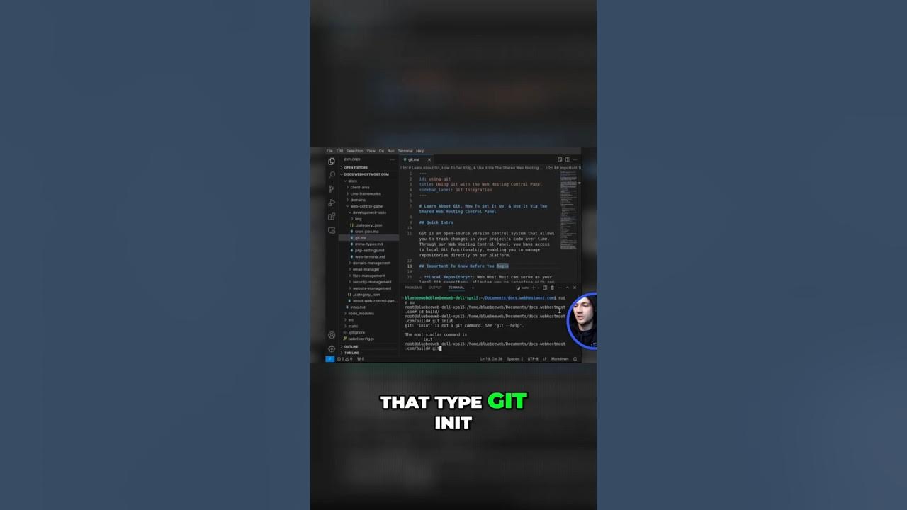 Push Your Projects Easily ! Install SSH Keys and Initialize Git. - YouTube