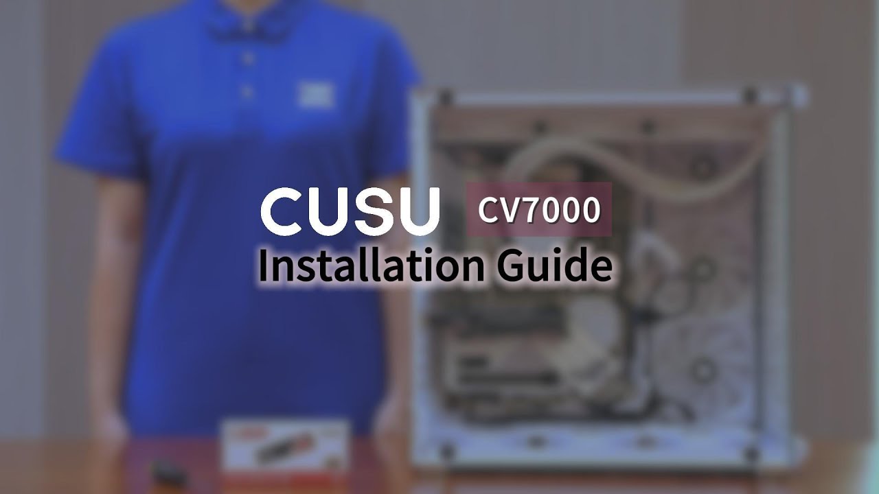 CUSU CV7000 - Installation Tutorial - YouTube