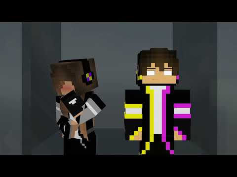 Pov stuck with your crush on elevator || Prisma 3D || Minecraft Animation