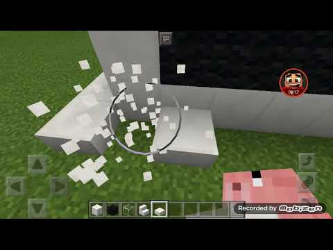 Mcpe de modern ev yapımı  basit