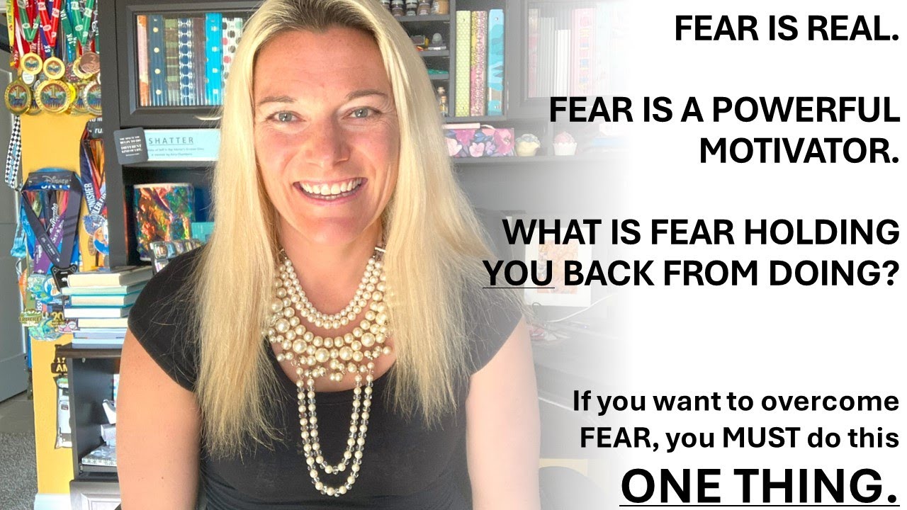 FEAR is a REAL THING. Fear is a POWERFUL motivator. What is fear ...