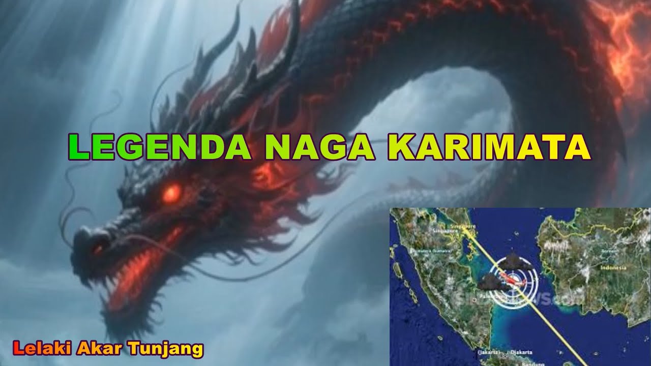Legenda Naga Karimata - Selat Karimata terletak antara pulau Kalimantan ...