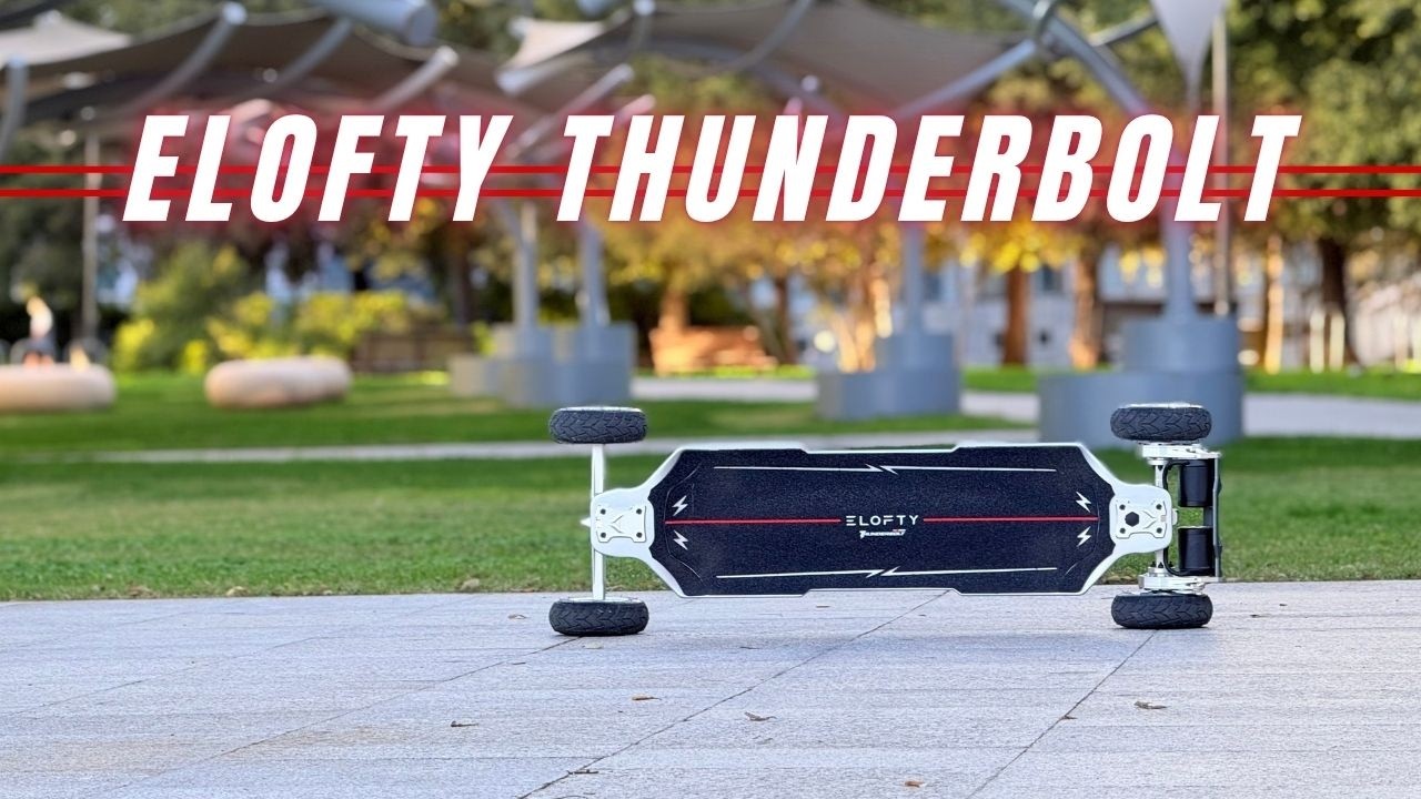🚀 ELOFTY THUNDERBOLT 2WD ¿El mejor skate eléctrico del 2025? – 9000W de ...