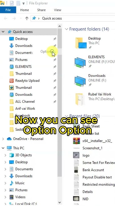 Clear Your File Explorer “Recent Files” History in Windows 👀 #howto # ...