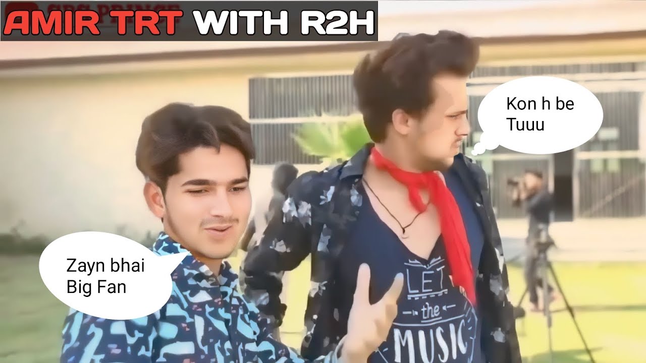 Amir trt With Zayn Saifi || R2H || TRT || New Video || AMAN NAZAKAT - YouTube