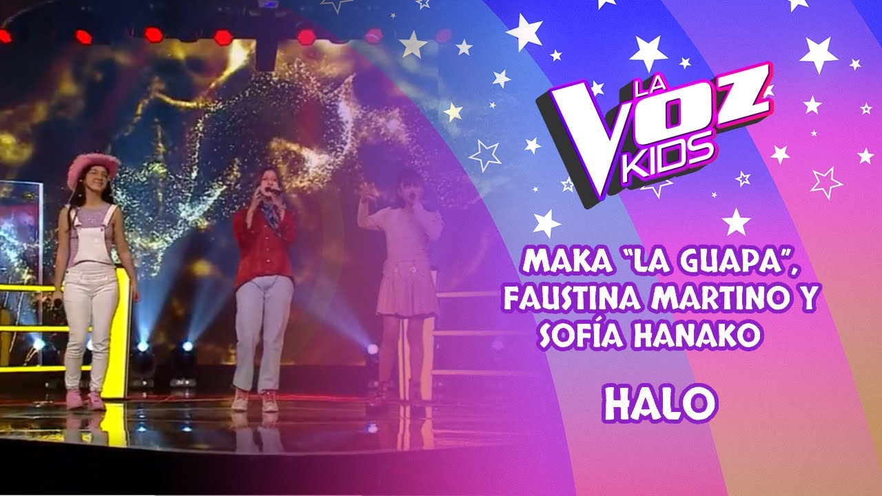 Maka “La guapa”, Faustina Martino y Sofía Hanako | Halo | Batallas | Temporada 2022 | La Voz ...