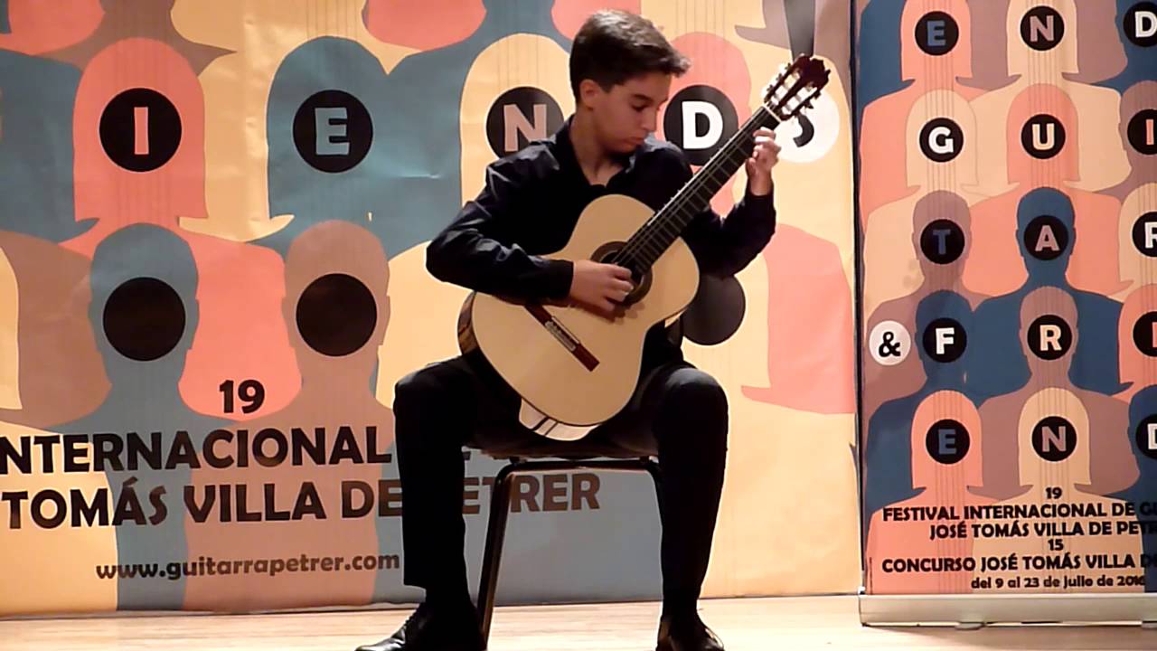 Mario Pino. Scherzo( N.Coste) Petrer 2016 - YouTube