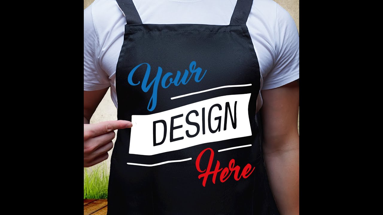 Apron Mockup - Mandil Mockup - Realistic Mockup - Apron color and ...