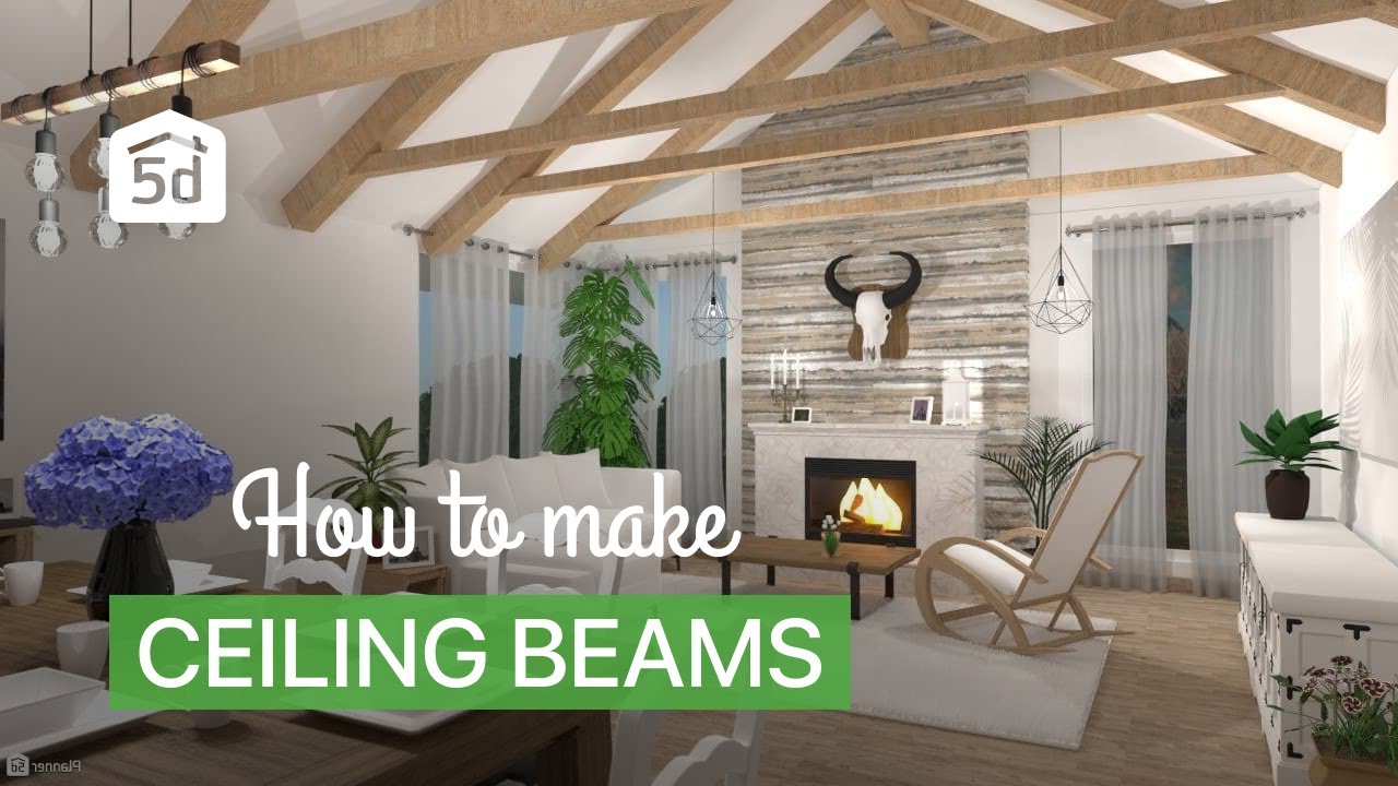 How to make ceiling beams | Web, Android, iOS | Planner 5D - YouTube