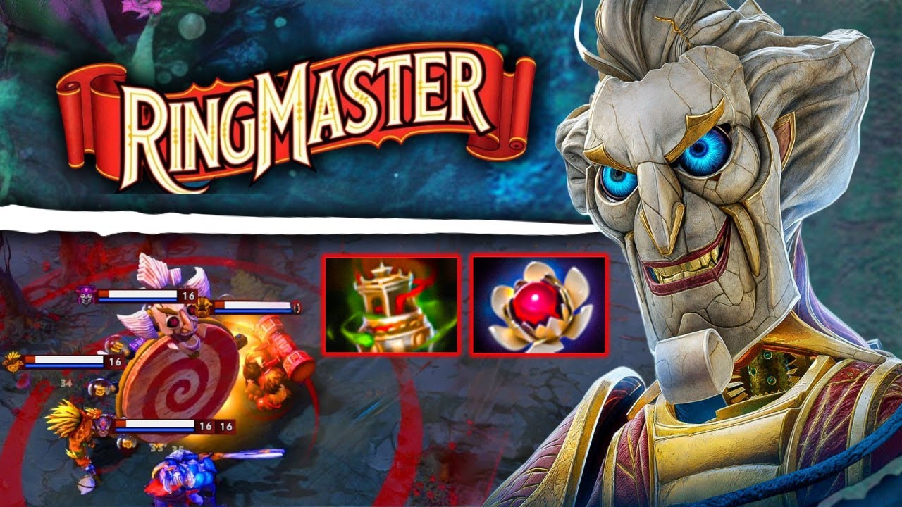 Insane 43 Assists Ringmaster Spirit Vessel + Lotus Orb Builds Dota 2 ...
