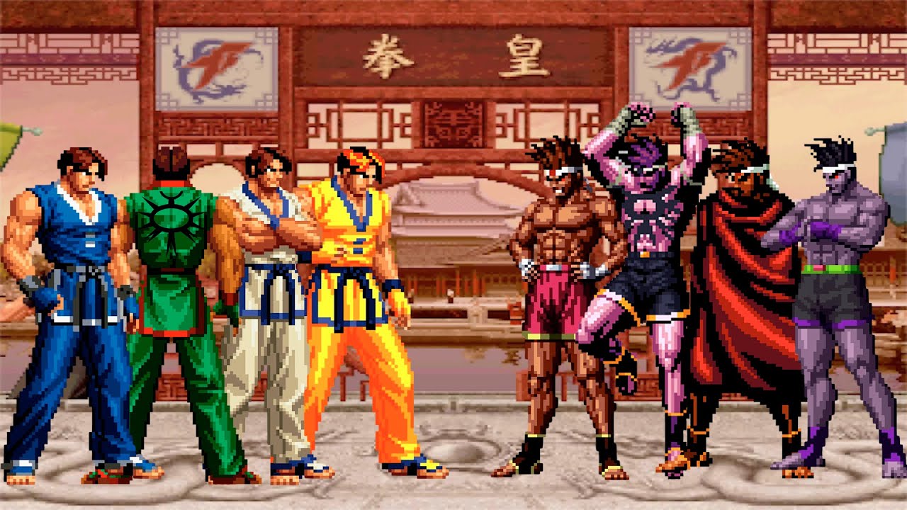 The King of Fighters (MUGEN) | Kim Kaphwan vs Joe Higashi - YouTube