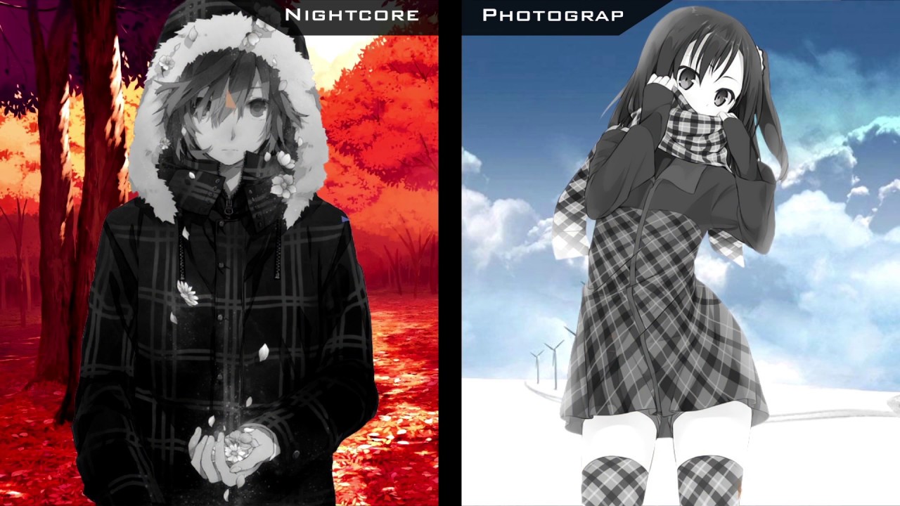 Nightcore - Photograph 「Switch Vocal」 - YouTube