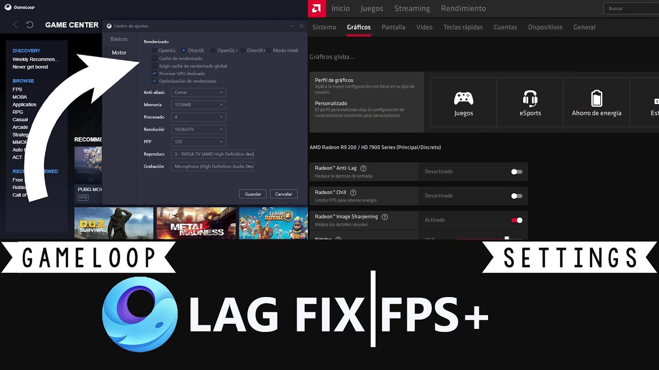 Gameloop Best Settings | AMD | +FPS - YouTube