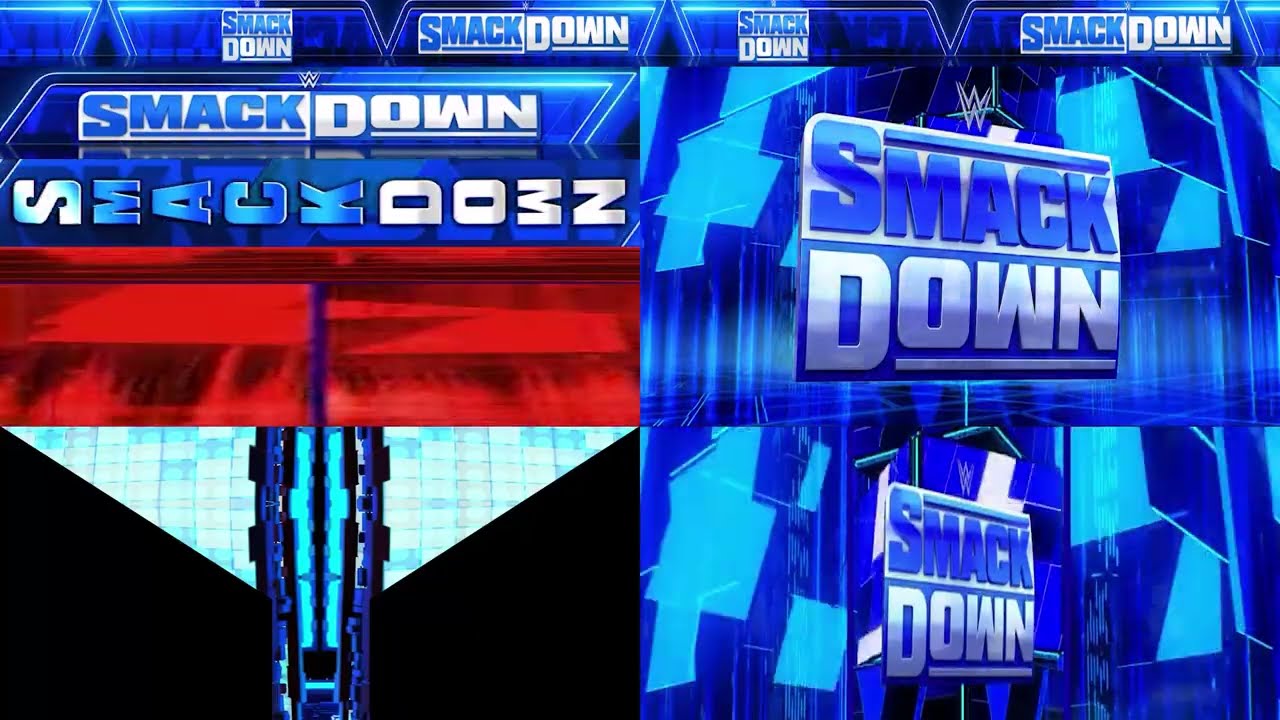 Wwe 2k24 Smackdown Graphics Pack Youtube