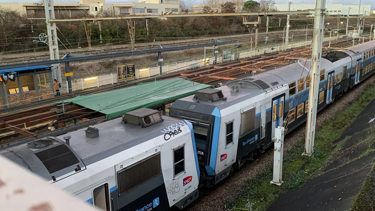 RER-C UM Z20900 IDFM en gare de Thiais-Orly-Pont-De-Rungis - YouTube