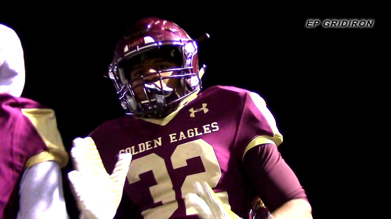 EP GRIDIRON 2017 - Andress Eagles vs. Burges Mustangs - YouTube