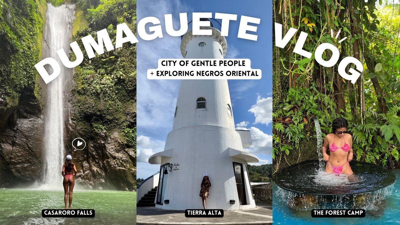 EXPLORING DUMAGUETE & NEGROS ORIENTAL TRAVEL VLOG 2023 😍🌍🧳 (city of ...
