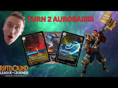 JAYCE AURORA IS TURBO BROKEN!!!!! - Riftbound Vendetta Gameplay