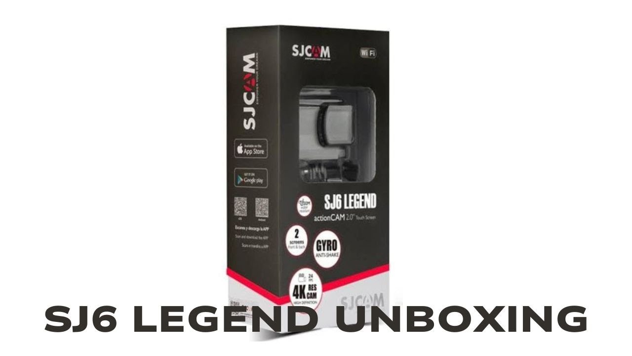 SJ6 Legend Action Camera Unboxing + Camera Test - YouTube