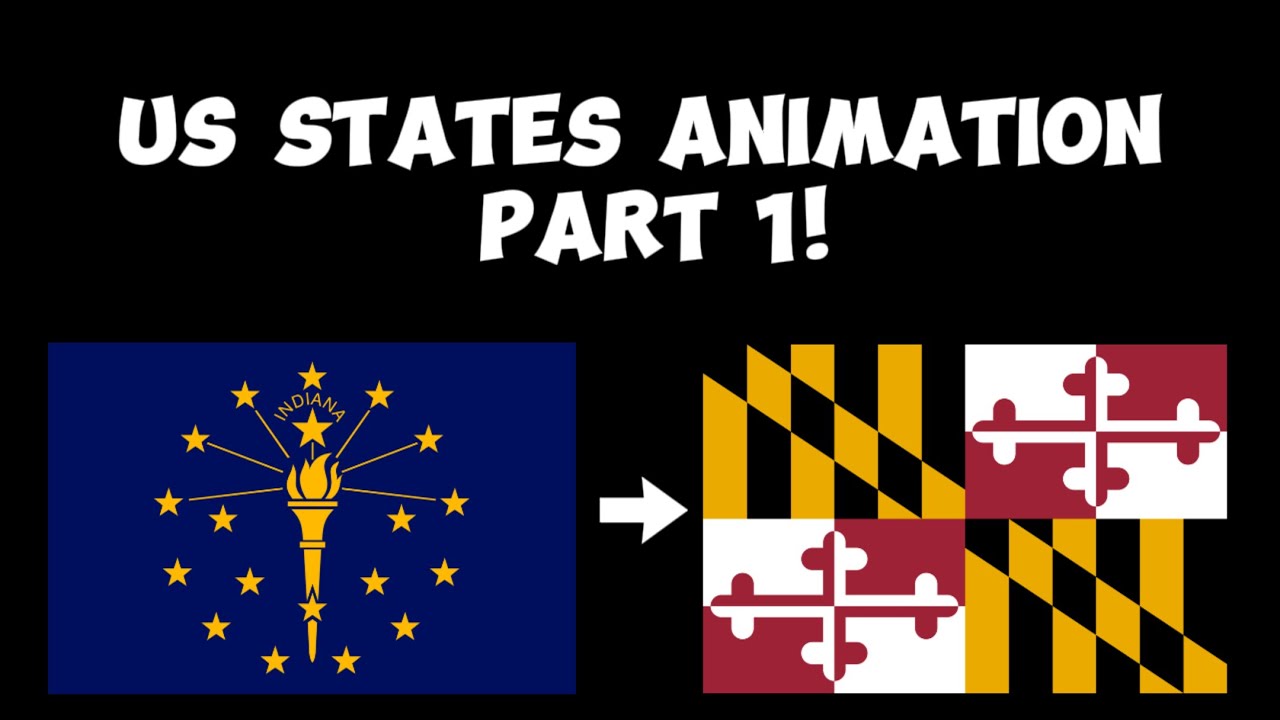 US States ANIMATION Part 1 🇺🇸 - YouTube