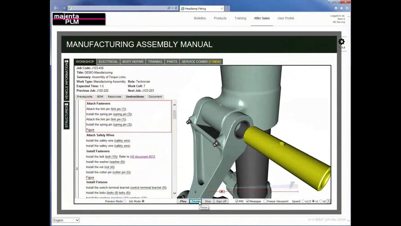 Technical Manuals Using 3d