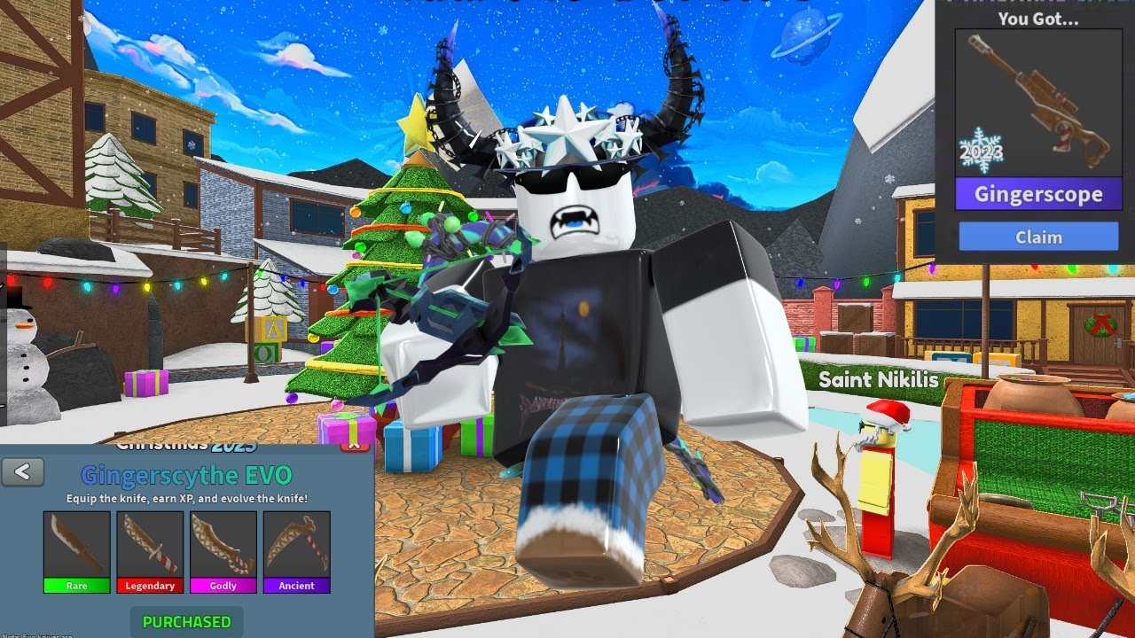 MM2 CHRISTMAS UPDATE (NEW WEAPONS) - YouTube