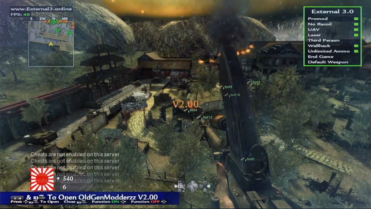 Call Of Duty WaW PS3 Tes External V3.0| Offline Use Only - YouTube