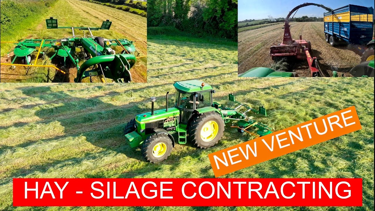 HAY - SILAGE CONTRACTING VENTURE UP IN SMOKE ? JF900 GOES ON FIRE 🔥 ...
