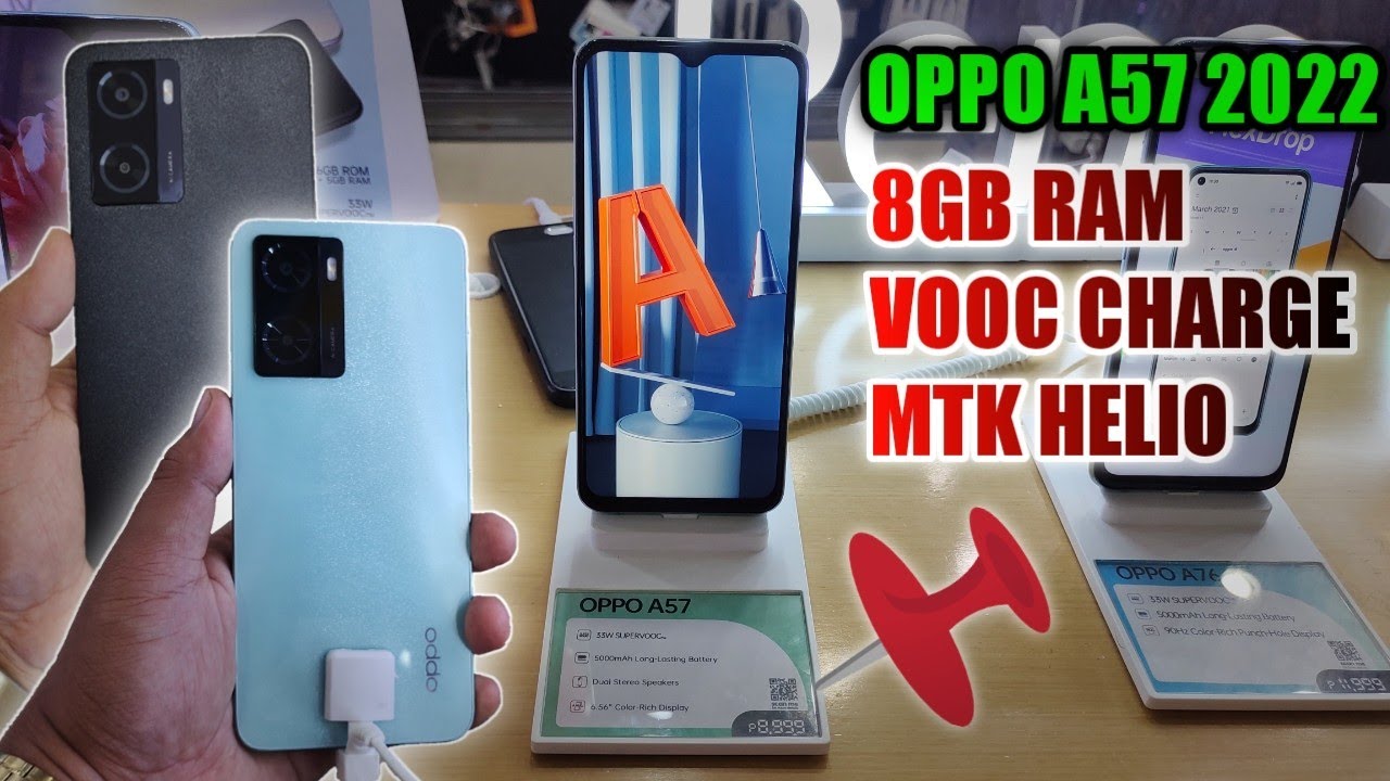 NEW OPPO A57 2022 / Specs & Features/ Pwedetech - YouTube