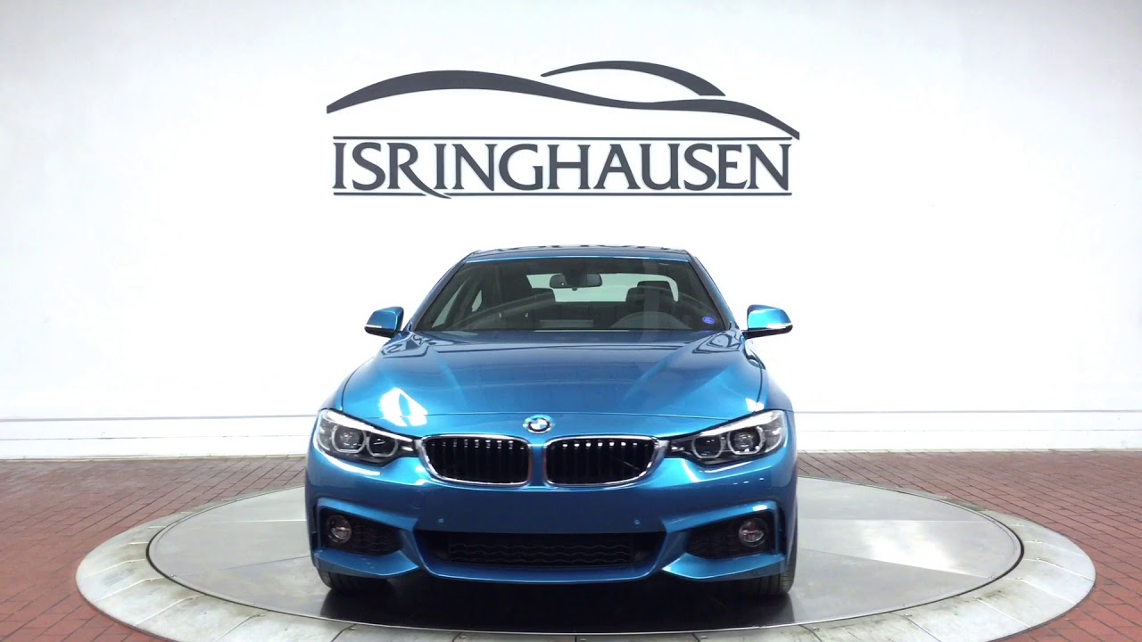 2019 BMW 430i xDrive in Snapper Rocks Blue Metallic - 49847 - YouTube