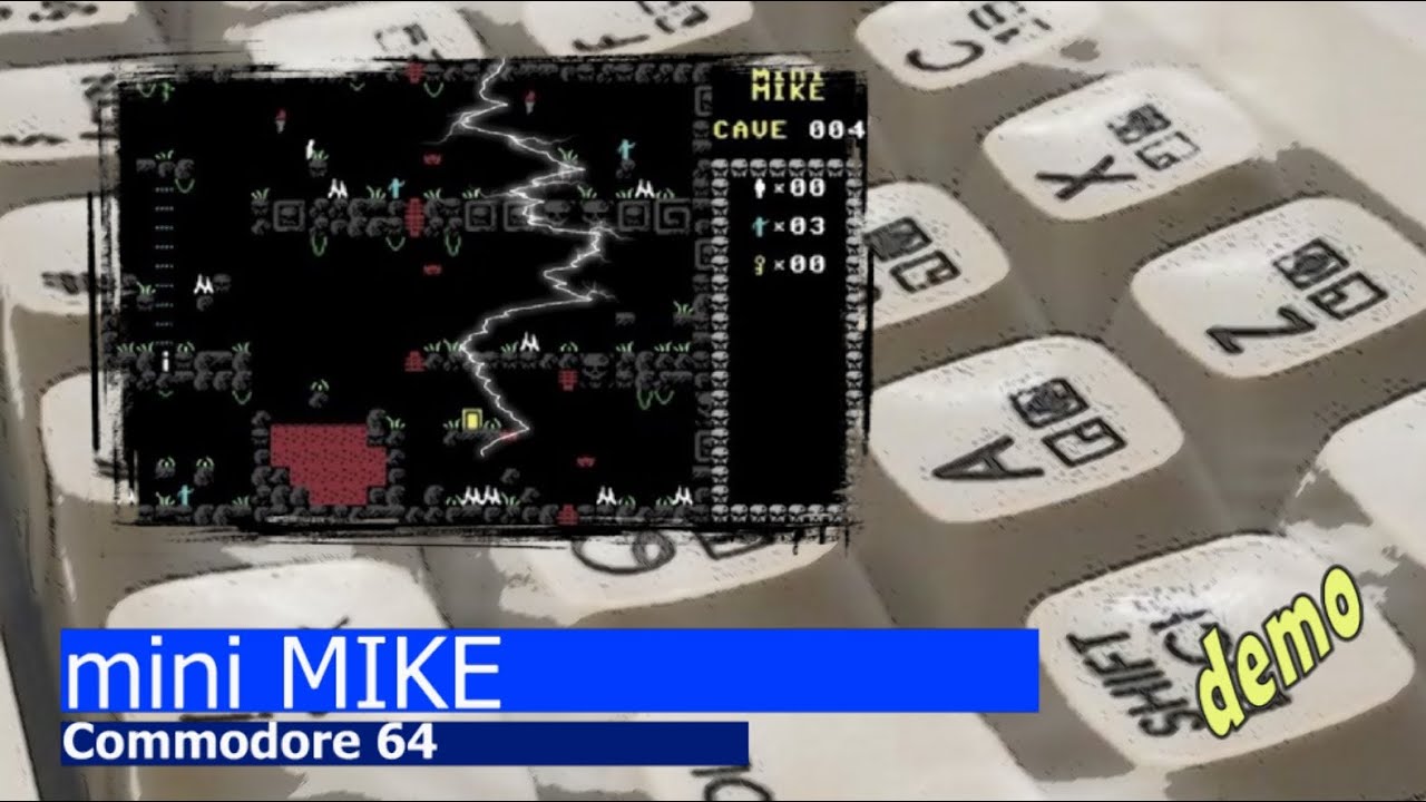 Commodore 64 -=mini MIKE=- demo - YouTube
