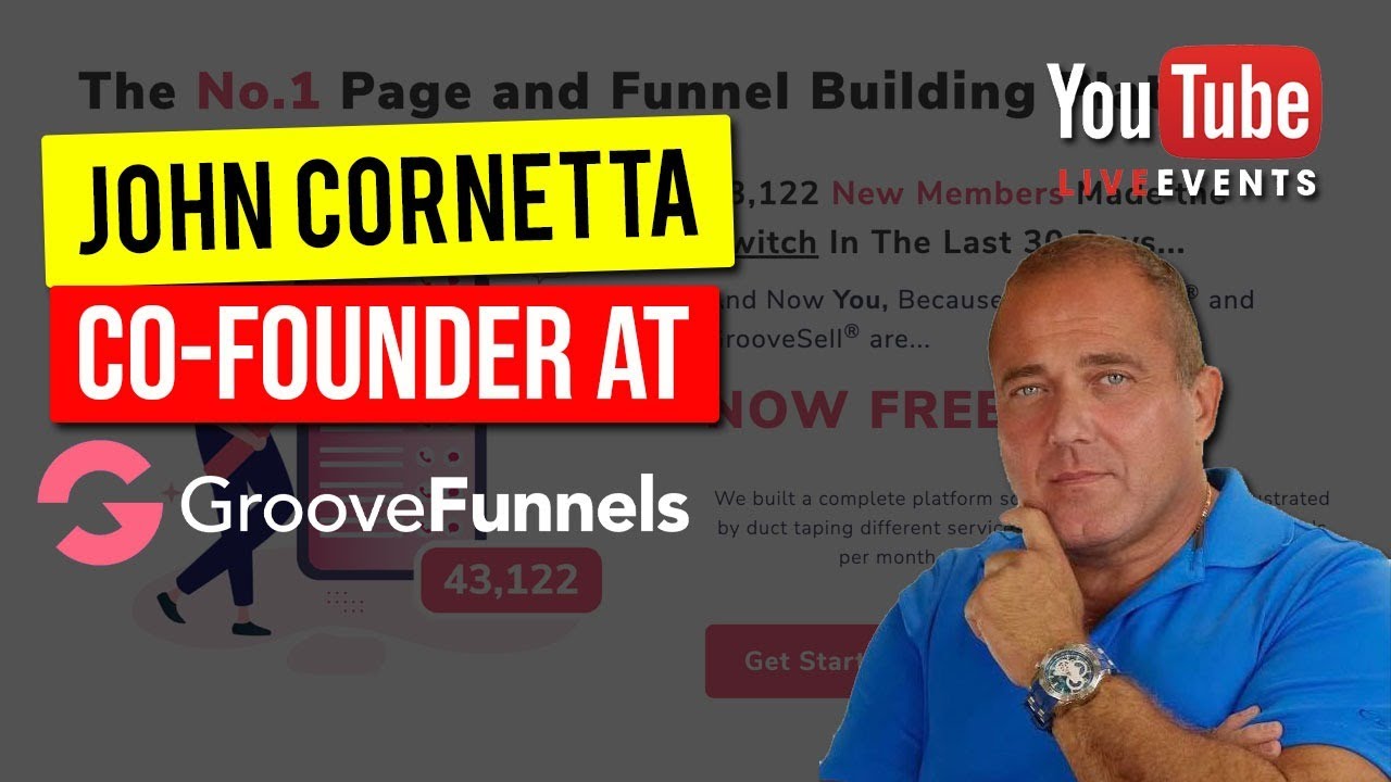 John Cornetta Co-founder at Groovefunnels - YouTube