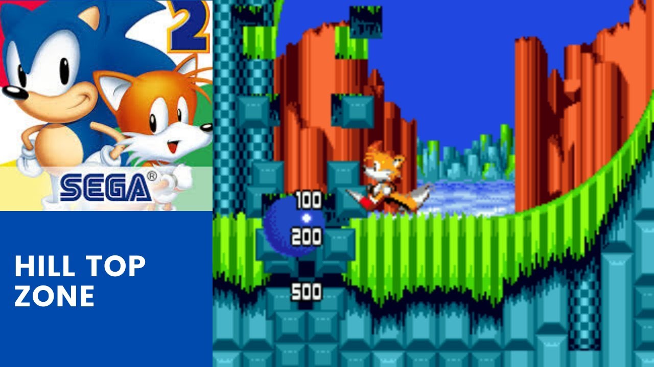 Sonic the Hedgehog 2 - Hill Top Zone [Sega Genesis] - YouTube