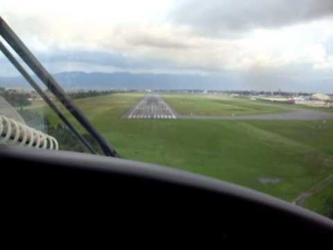 Aterrizaje en Bogotá (SKBO). Turbo Commander 840. - YouTube
