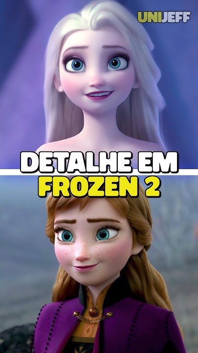 Detalhe em Frozen 2 #frozen #frozen2 #disney #desenho - YouTube